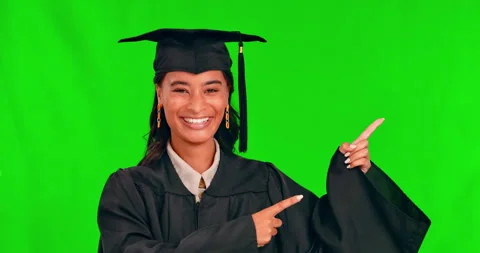 Green Screen Graduation Stock Video Footage | Royalty Free Green Screen ...