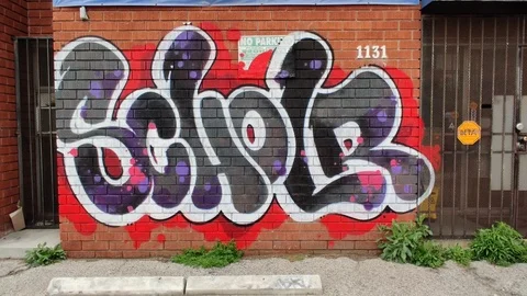 Graffiti Tagging Stock Video Footage | Royalty Free Graffiti Tagging ...