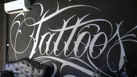 Tattoo Wall Stock Videos – Royalty-Free HD & 4K Videos