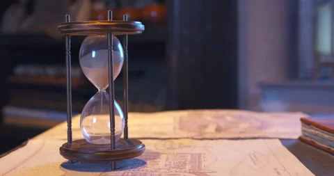 Hourglass Sand Timer Stock Video Footage | Royalty Free Hourglass Sand ...