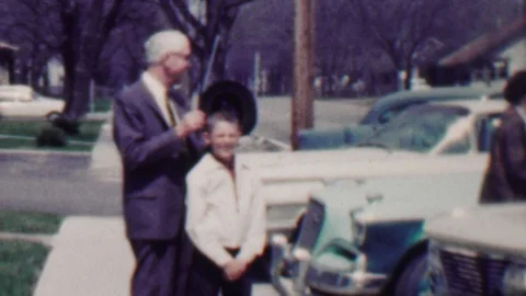 GRAND RAPIDS MICHIGAN USA-1958: Two Peop... | Stock Video | Pond5