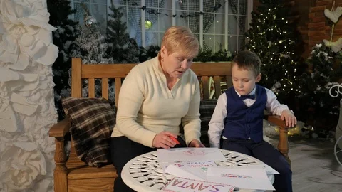 Granny In Christmas Stock Videos – Royalty-Free HD & 4K Videos | Pond5