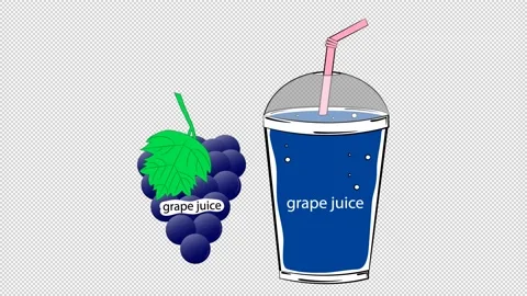 Grape Juice Cup Stock Video Footage | Royalty Free Grape Juice Cup ...