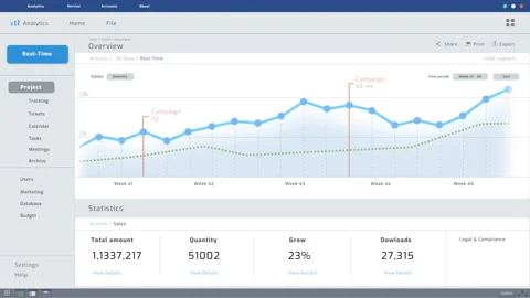 Graph and Diagram Mockup | Stock Video | Pond5