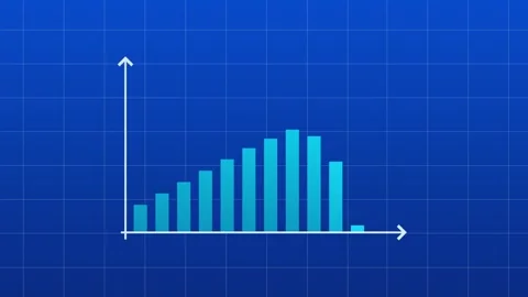 Graph up animation, illustration of a gr... | Stock Video | Pond5