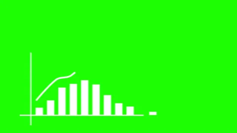 Graph Green Screen Infographics Profit S... | Stock Video | Pond5