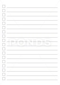 Graph paper. Printable To do list with check boxes, checklist, grid ...