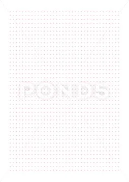 Graph paper. Printable dotted grid paper on white background. Geometric abstract: Graphic #164286161