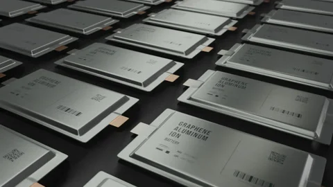 Graphene Aluminum ION Battery Production... | Stock Video | Pond5