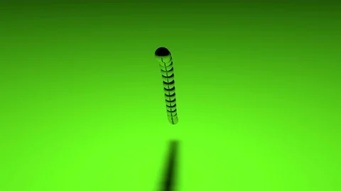 Graphic animation loop on green screen | Stock Video | Pond5