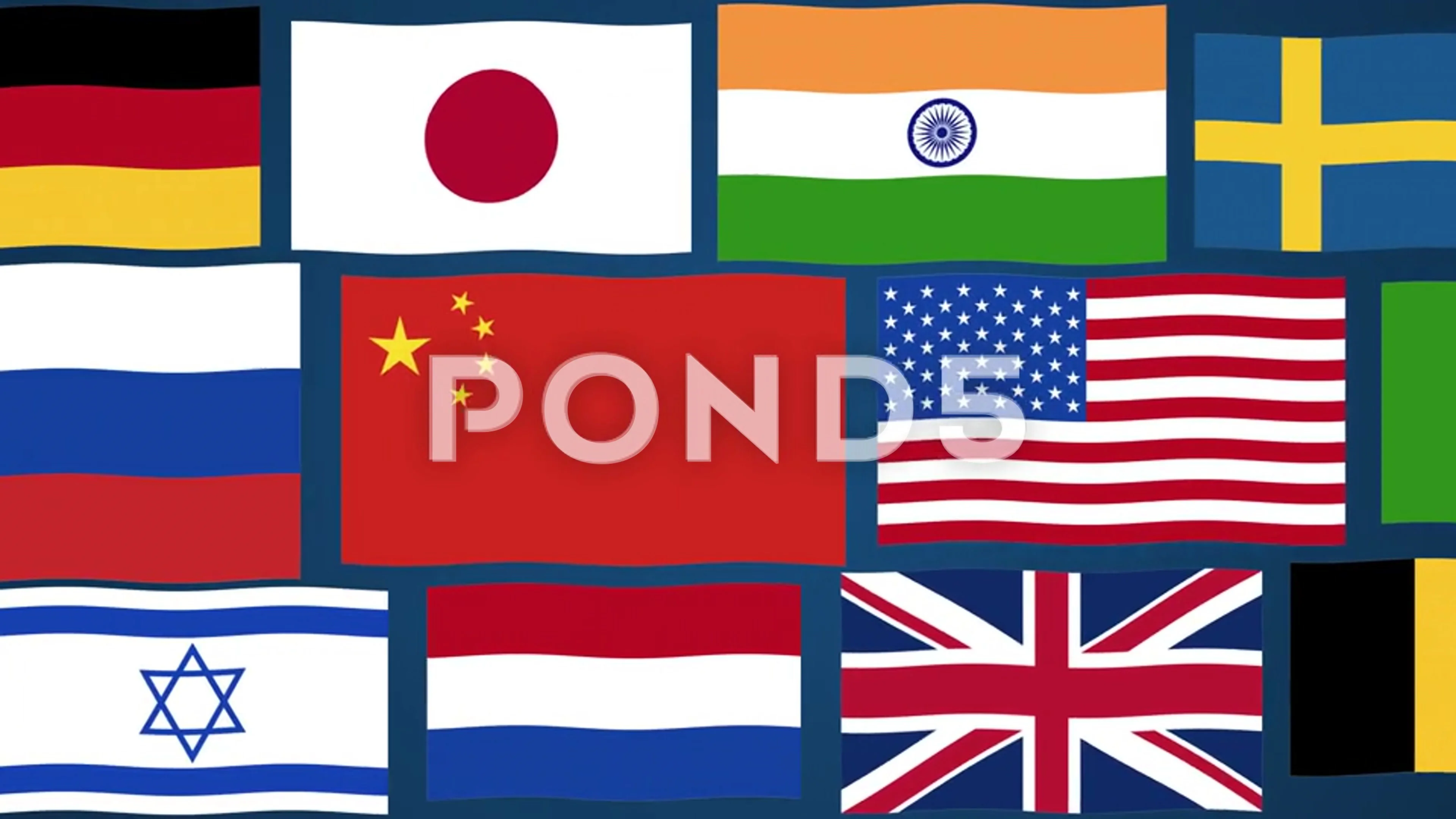 National Flags Of The World Countries