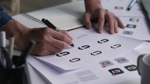 E Logo Design Stock Footage ~ Royalty Free Stock Videos | Pond5