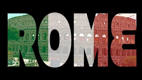 Roman Flag Stock Footage ~ Royalty Free Stock Videos | Pond5