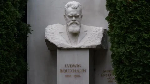 Grave of physicist Ludwig Boltzmann on V... | Stock Video | Pond5
