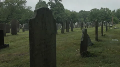Graveyard Rain Stock Footage ~ Royalty Free Stock Videos | Pond5