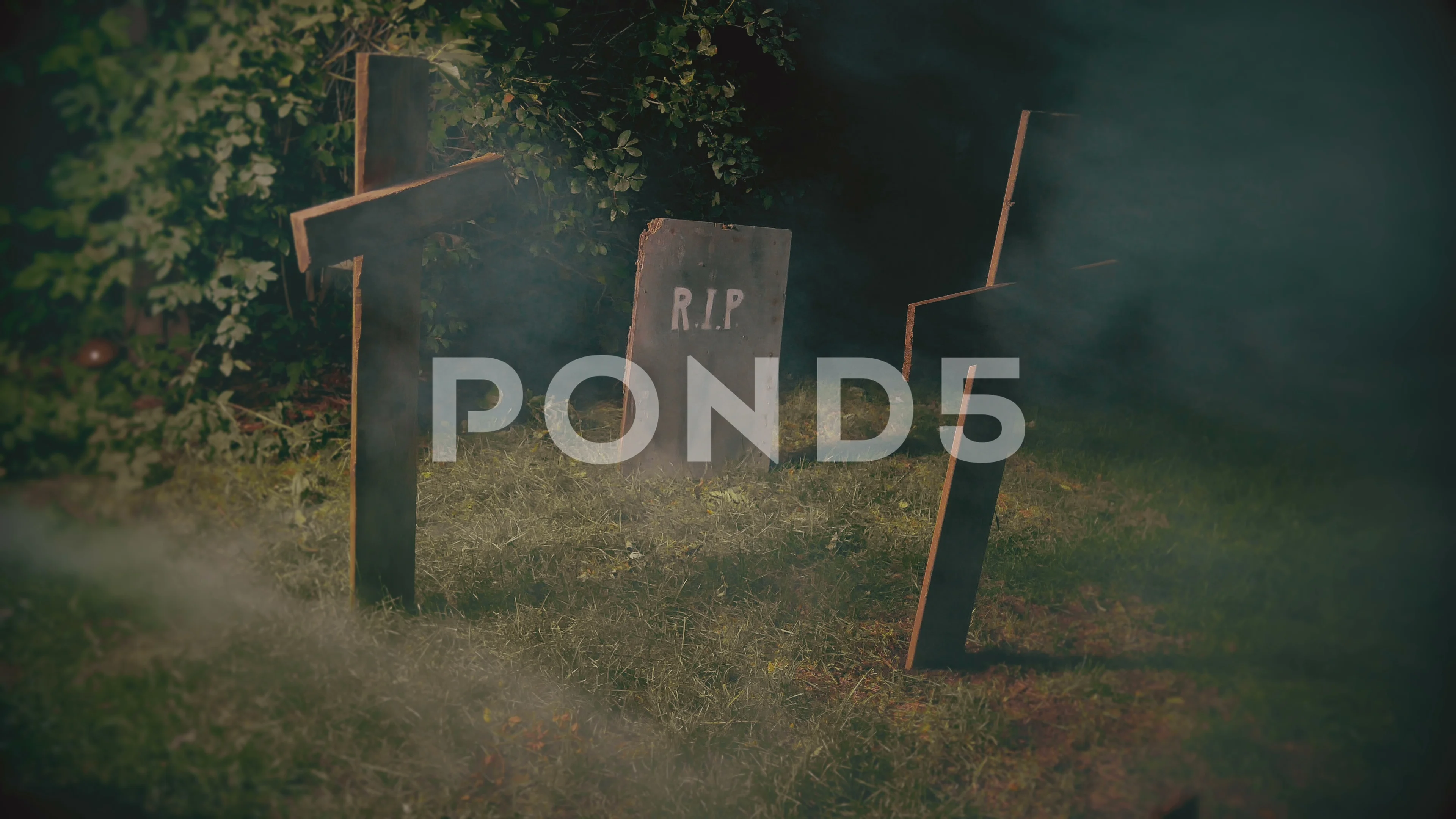 Rip Gravestone Night