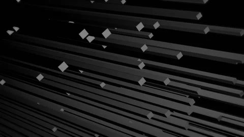 Gray bars geometric abstract looping ani... | Stock Video | Pond5