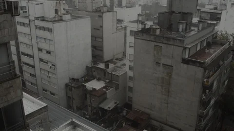 Depressing Cityscape Stock Video Footage | Royalty Free Depressing ...