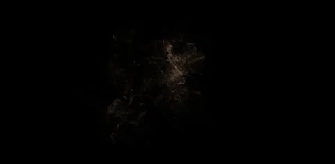 Gray dust Vfx movie with alpha | Stock Video | Pond5