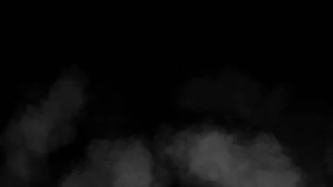 Gray haze animation in motion on black b... | Stock Video | Pond5