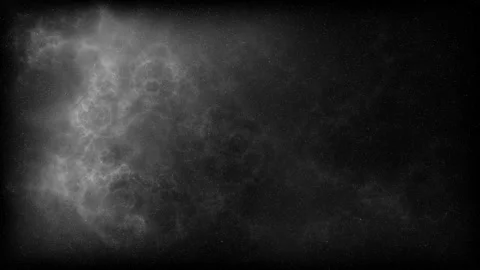 Grayscale Gas Nebula Galaxy Stars Milky ... | Stock Video | Pond5