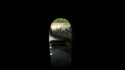 The Great Wall of China historic fortifi... | Stock Video | Pond5