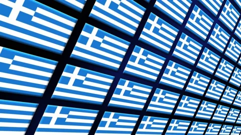 Greece Flag Animated Background 3d Anima... | Stock Video | Pond5