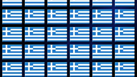 Greece Flag Animated Background 3d Anima... | Stock Video | Pond5