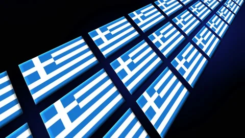 Greece Flag Animated Background 3d Anima... | Stock Video | Pond5