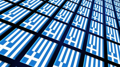 Greece Flag Animated Background 3d Anima... | Stock Video | Pond5