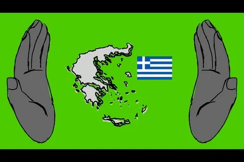 Greece - Hand-Drawn Animation - hands bl... | Stock Video | Pond5