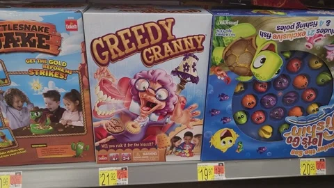 Greedy Granny Board Game | Stock Video | Pond5