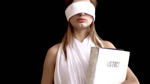 Greek goddess of justice Themis with swo... | Stock Video | Pond5