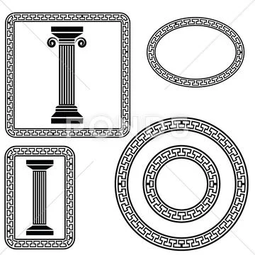 Greek symbols Stock Illustration ~ Graphic #37925496 | Pond5