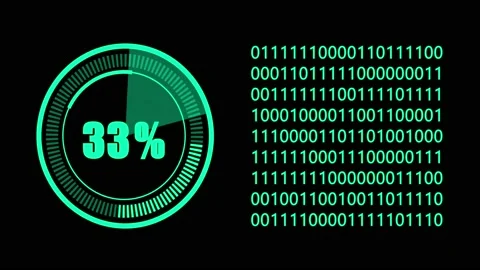 Loading Bar Hud Green Screen Stock Video Footage | Royalty Free Loading ...