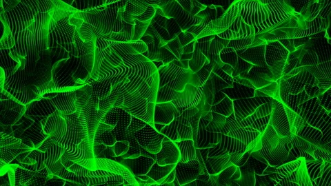 Green abstract animated screen saver | Stock Video | Pond5
