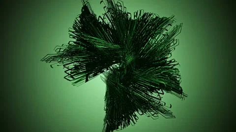 Green Abstract Background. Seamless loop | Stock Video | Pond5