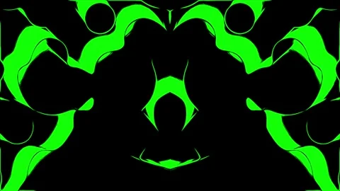 Green Abstract Comic Vj Loops Animation ... | Stock Video | Pond5