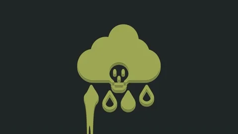 Radioactive Rain Effects Stock Video Footage | Royalty Free Radioactive ...