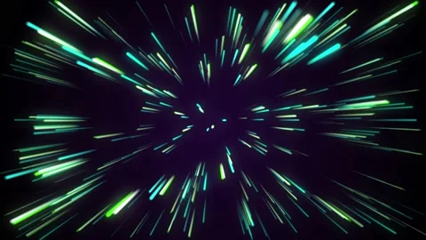 Green and blue neon light on black backg... | Stock Video | Pond5