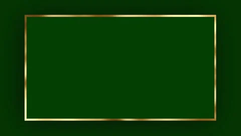 On a green background, a green rectangle... | Stock Video | Pond5