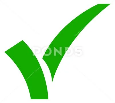 Green checkmark icon. Vote sign. Choice symbol ~ Clip Art #220433023