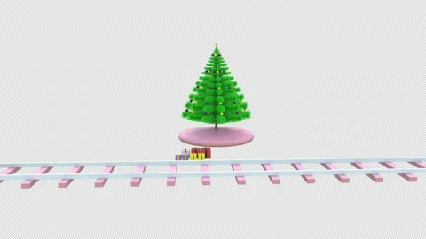 3D Train Ornaments Stock Videos – Royalty-Free HD & 4K Videos | Pond5