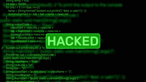 Green Coding and hacking concept backgro... | Stock Video | Pond5