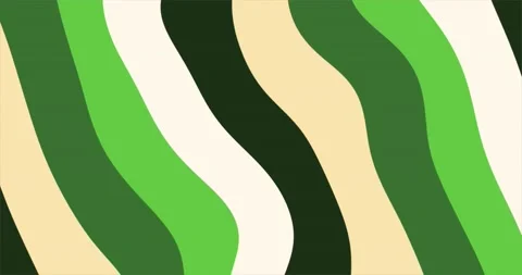 Green color palette line pattern wave ba... | Stock Video | Pond5