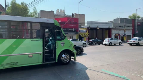 Bus Mexico City Stock Footage ~ Royalty Free Stock Videos | Pond5