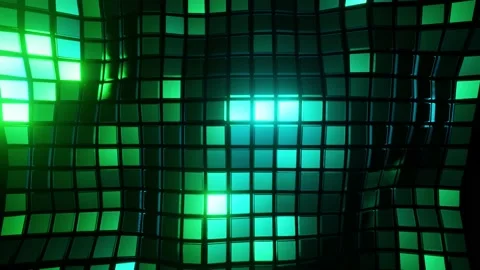 Green disco wall for party background VJ... | Stock Video | Pond5