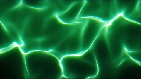 Green energy wave. Beautiful energy back... | Stock Video | Pond5