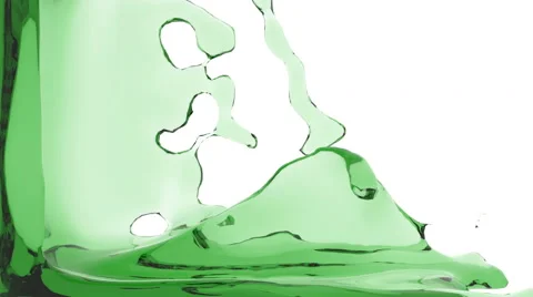 Water Pour Liquid Green Screen Stock Videos – Royalty-Free HD & 4K Videos