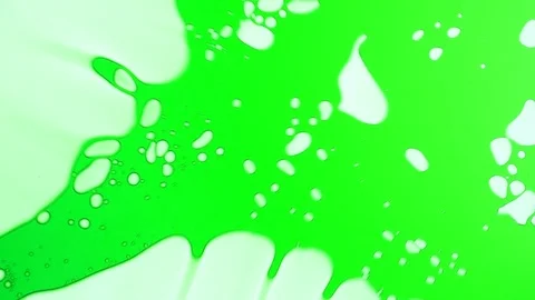 Green fluorescent slime background | Stock Video | Pond5